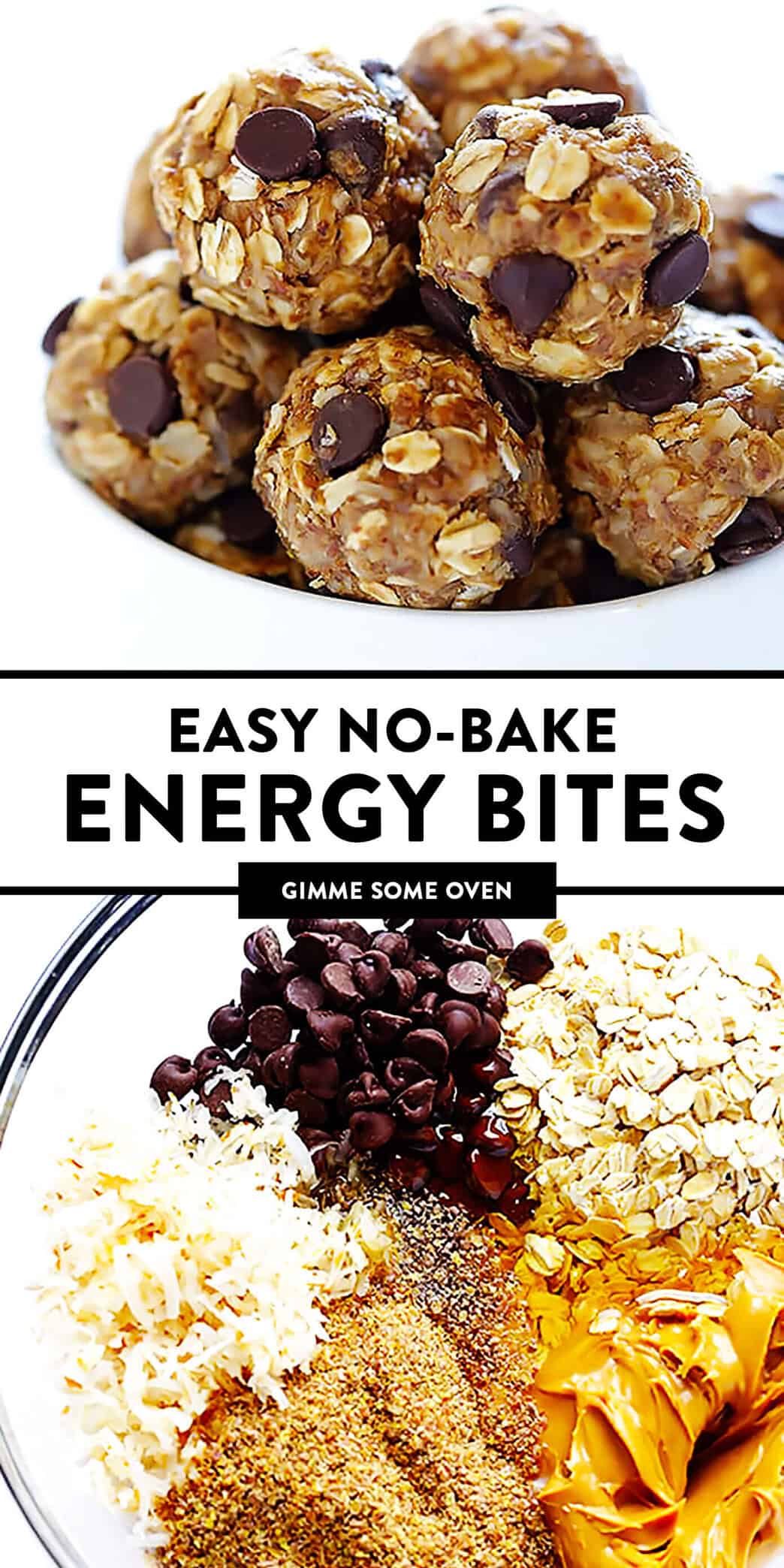 No Bake Energy Bites | Gimme Some Oven