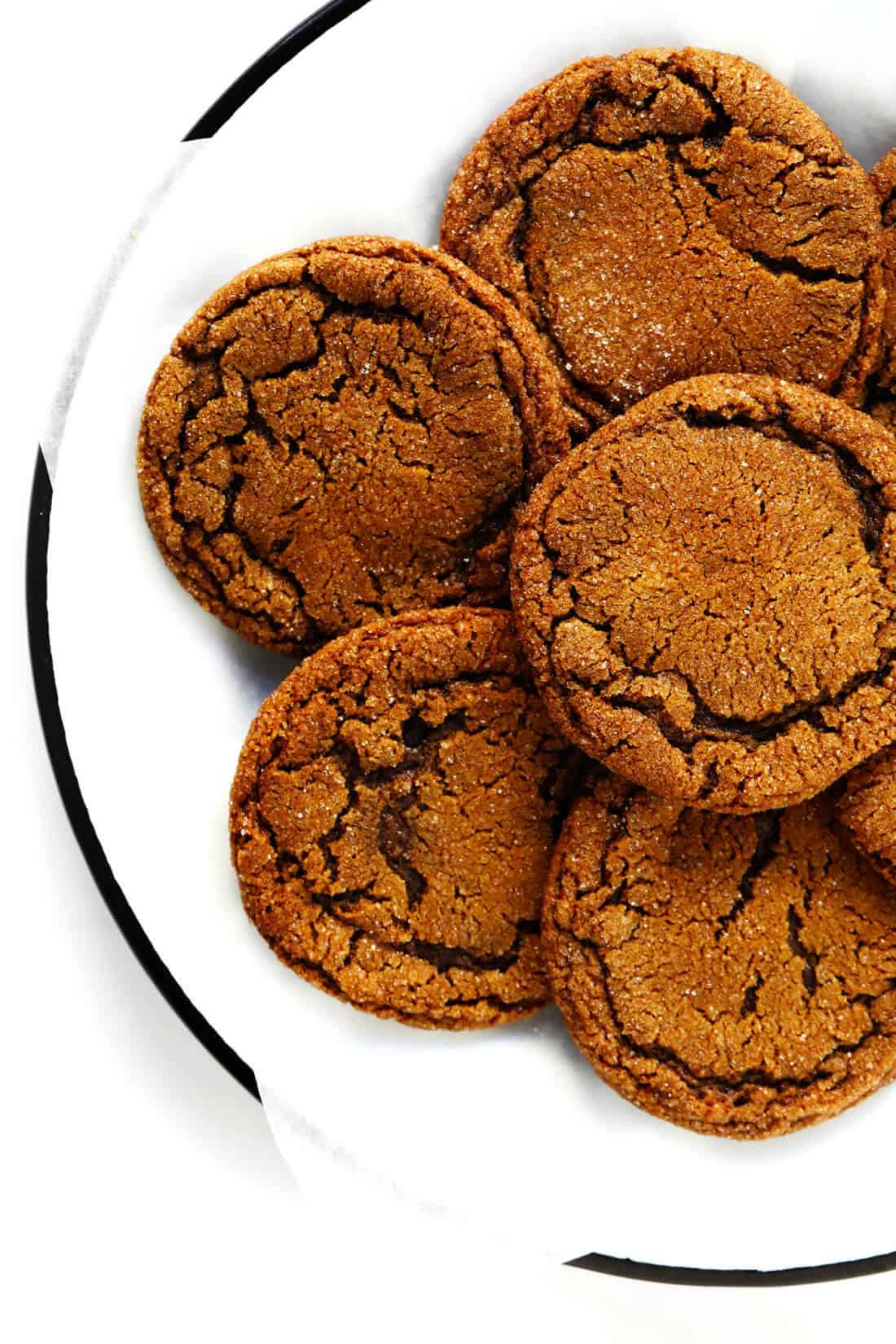 Chewy Ginger Molasses Cookies - Gimme Some Oven