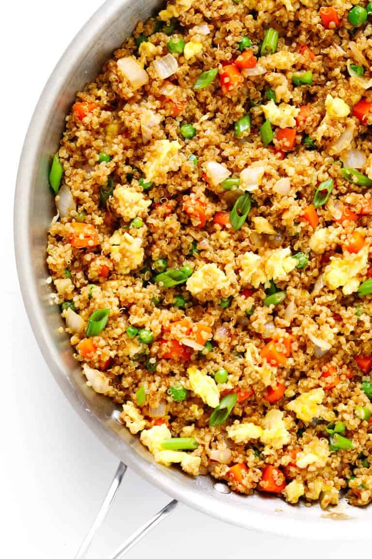 Quinoa Fried "Rice" | Gimme Some Oven
