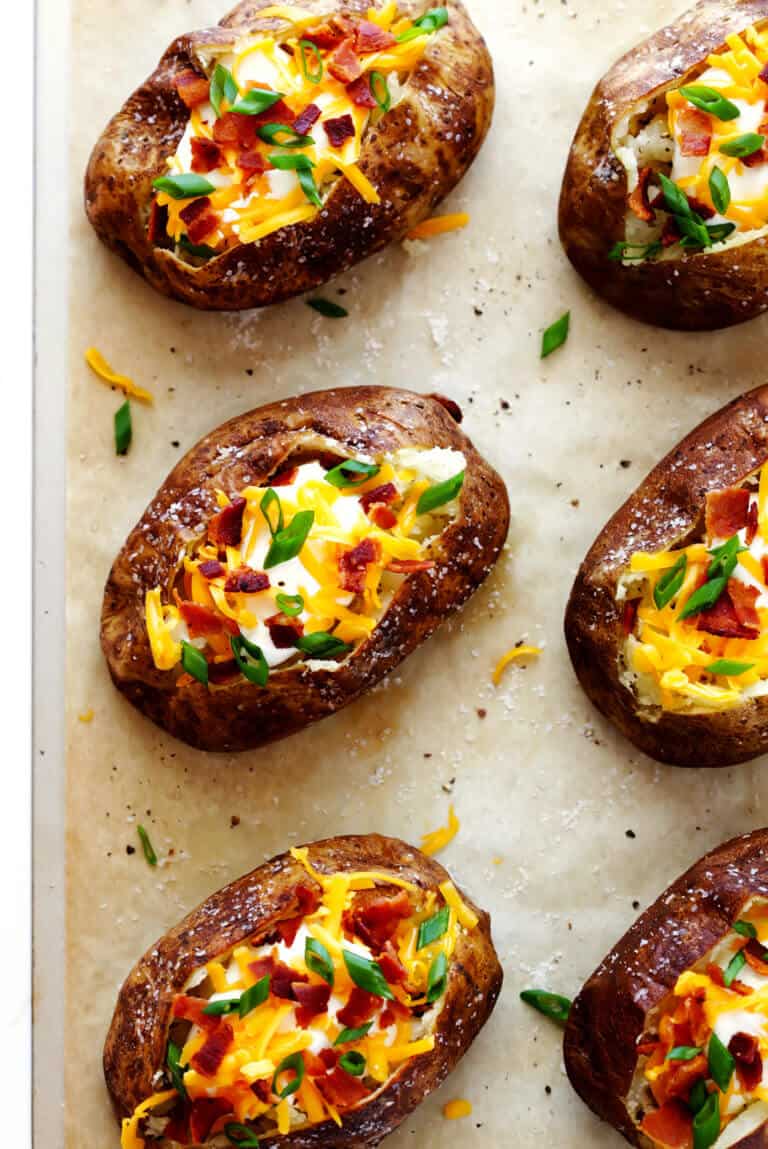 The BEST Baked Potato Recipe | Gimme Some Oven