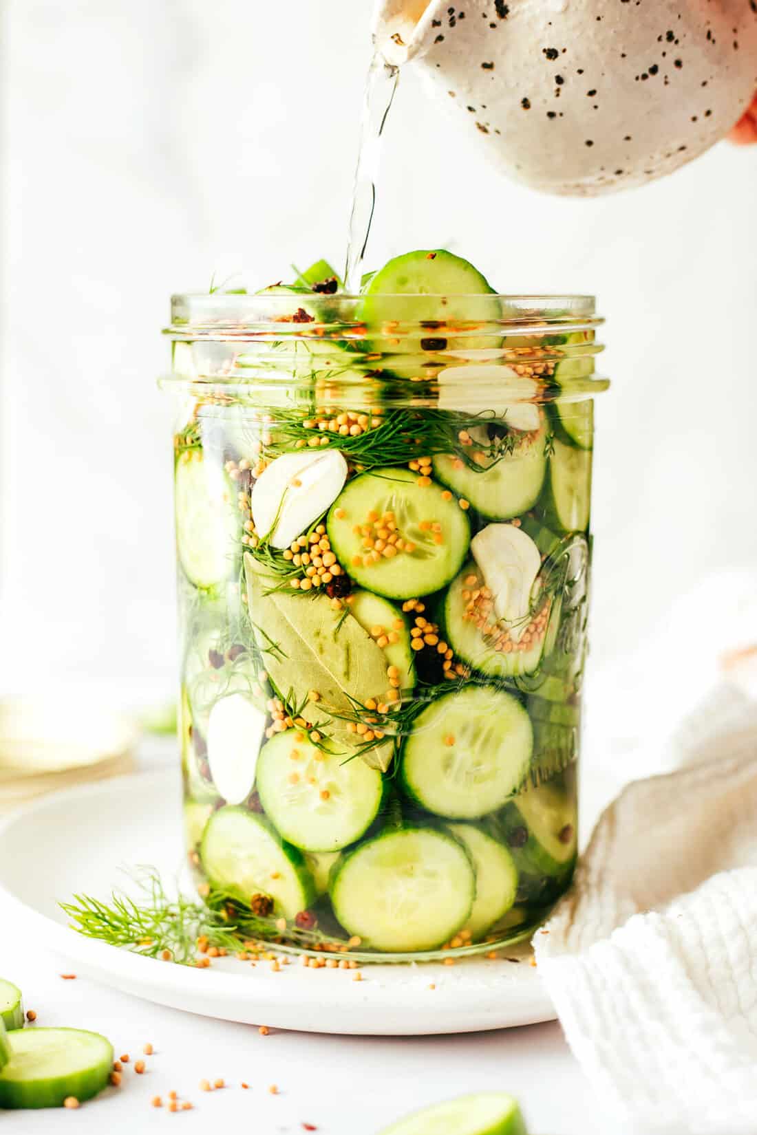 Easy Homemade Pickles Recipe | Gimme Some Oven