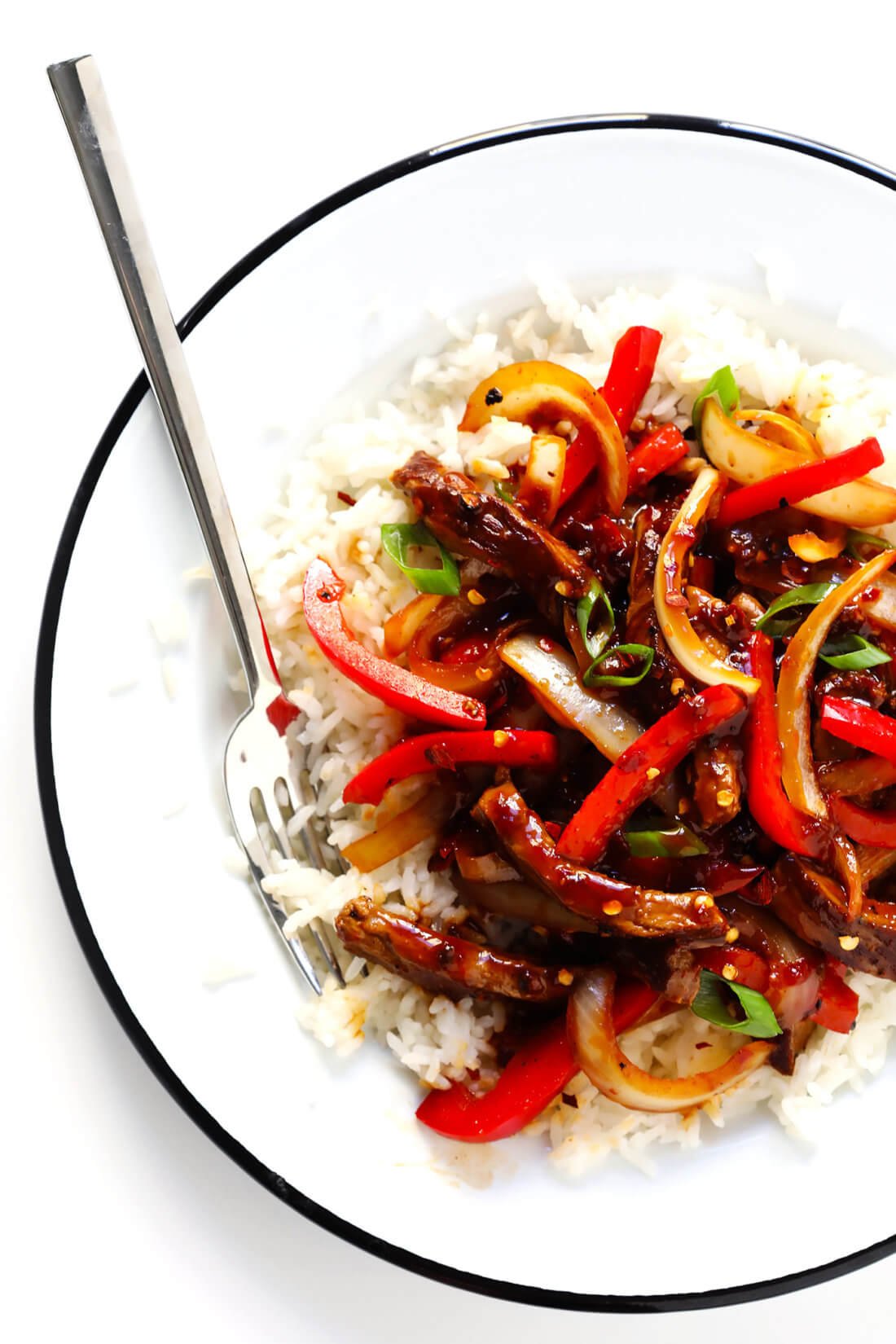 Sizzlin' Spicy Szechuan Stir-Fry - Gimme Some Oven