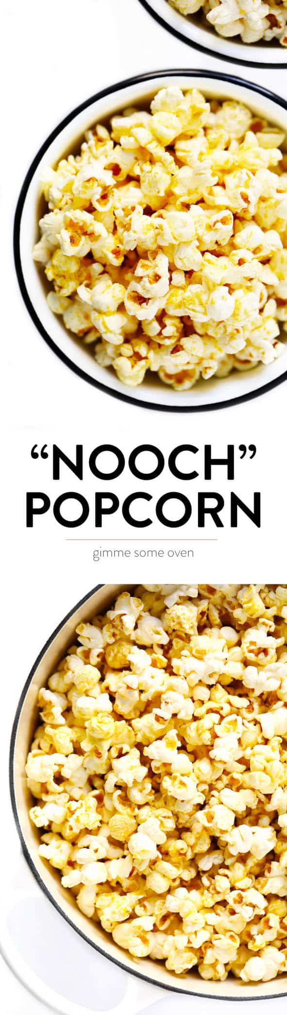"Nooch" (Nutritional Yeast) Popcorn - Gimme Some Oven