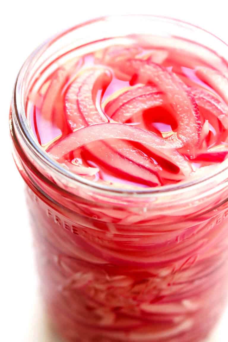 Quick Pickled Red Onions - Gimme Some Oven