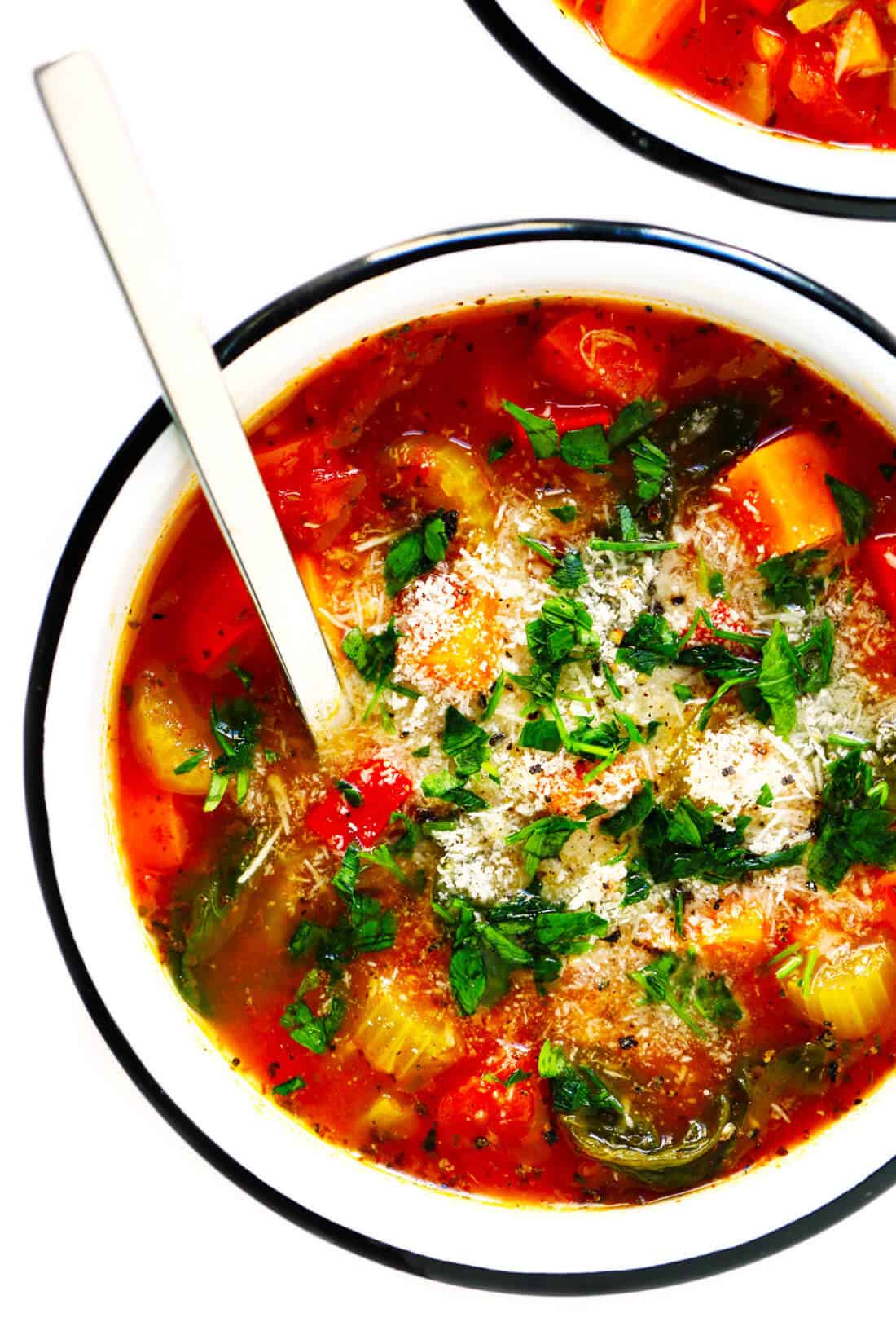 My Favorite Vegetable Soup Recipe | Gimme Some Oven