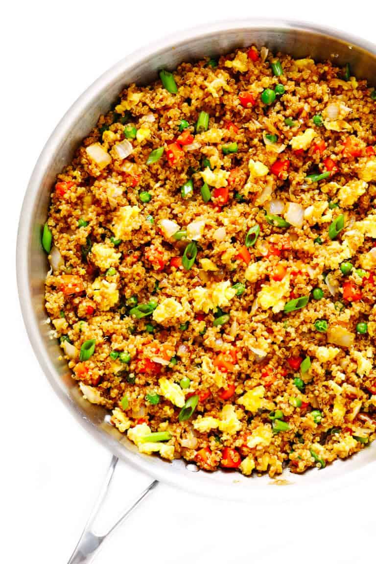 Quinoa Fried "Rice" | Gimme Some Oven