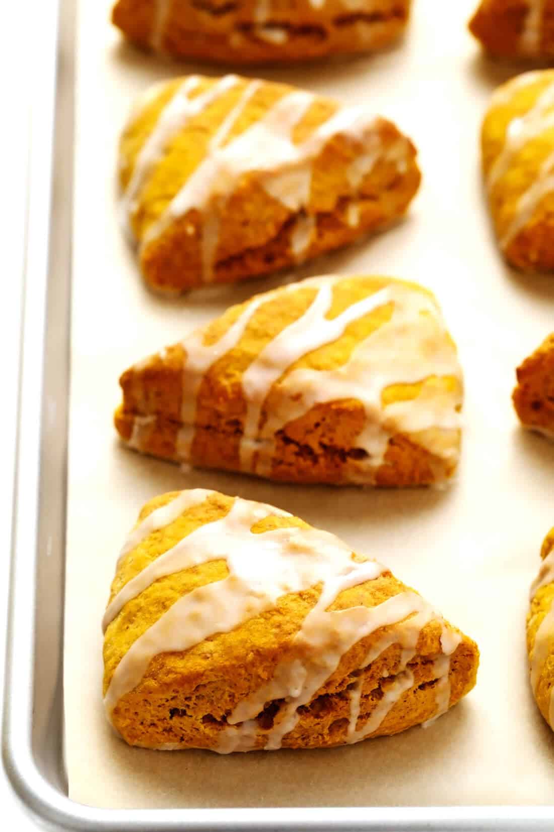 Pumpkin Scones Recipe - Gimme Some Oven