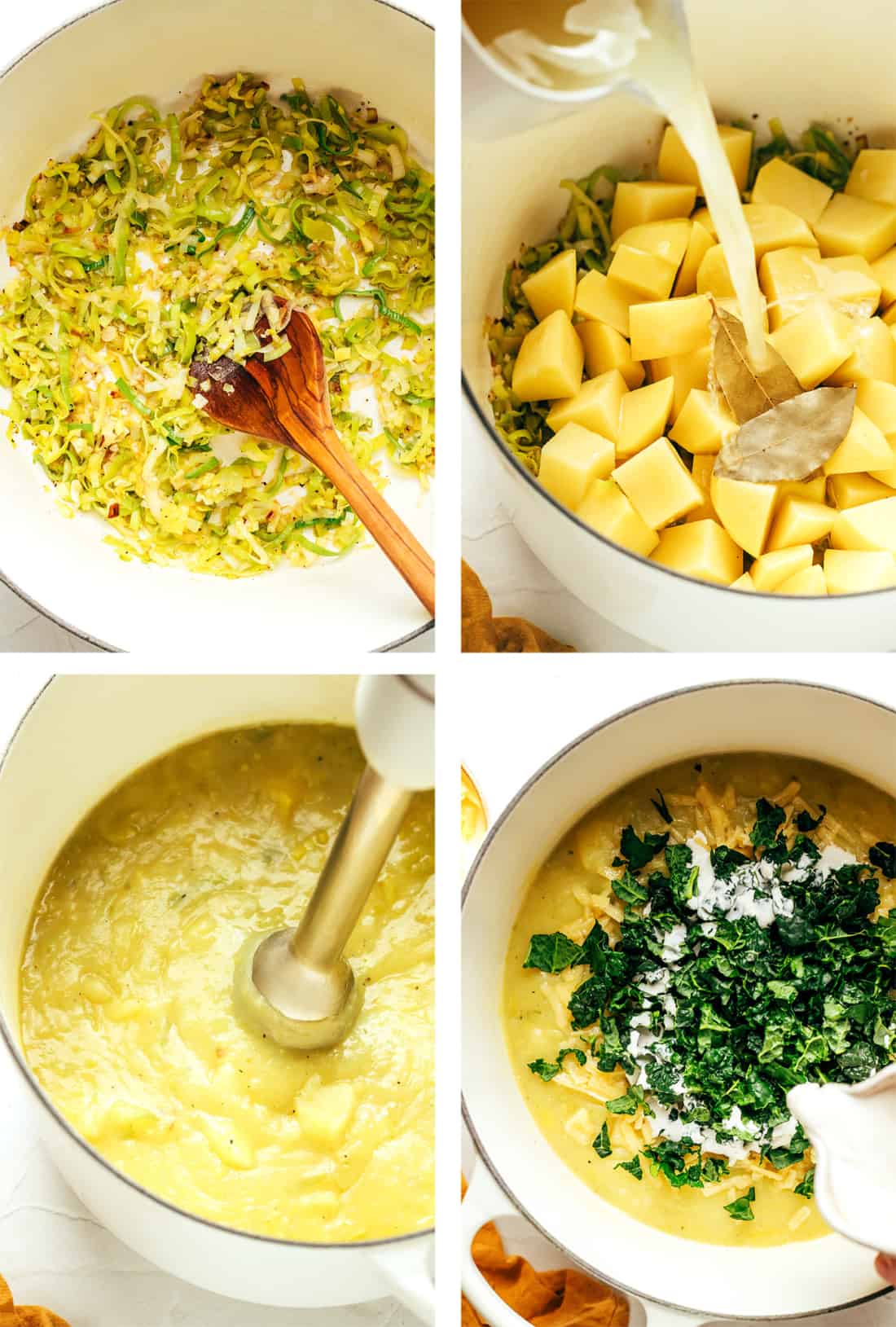 Colcannon Soup (Potato Kale Soup) | Gimme Some Oven