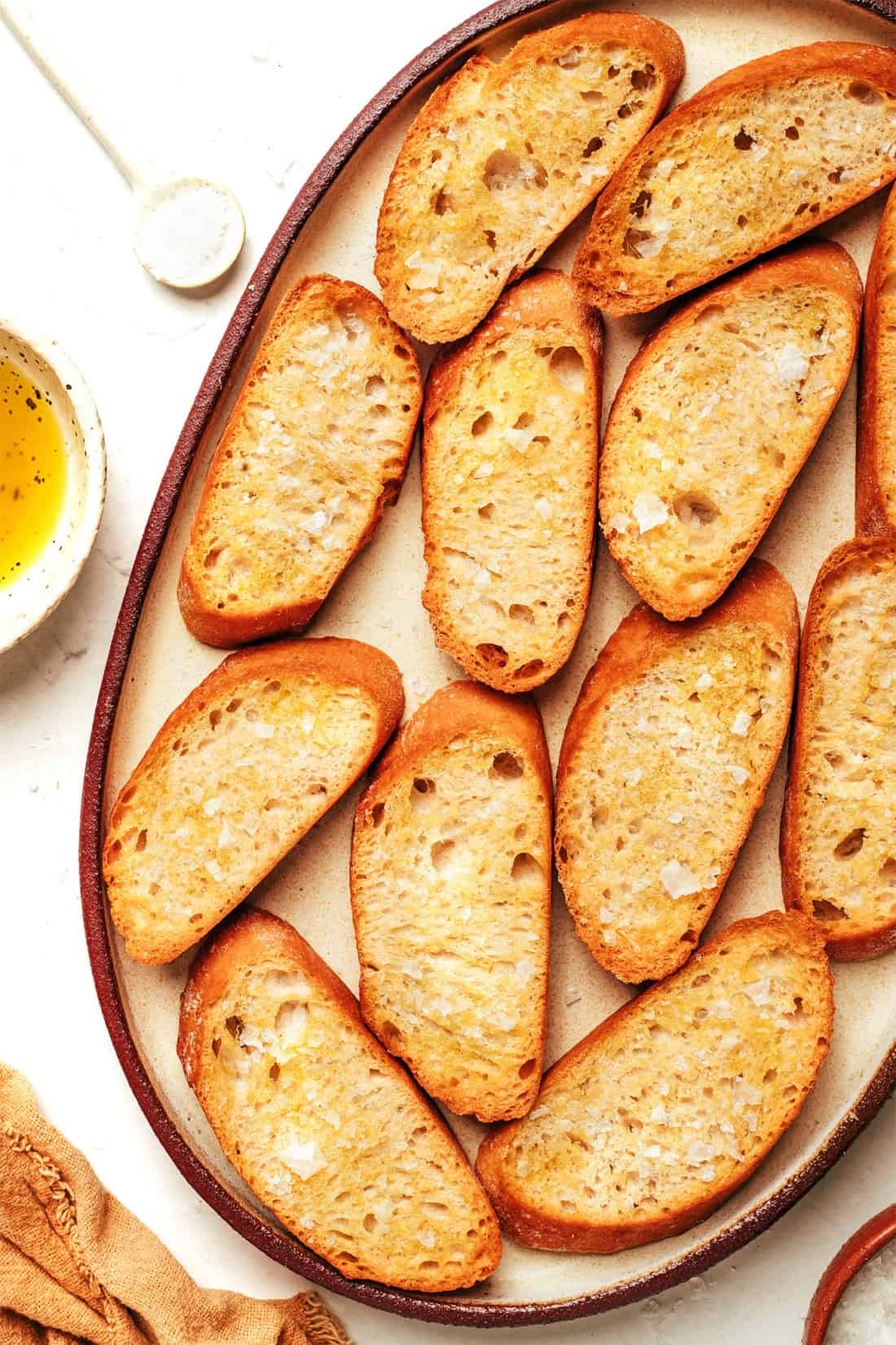 Homemade Crostini (Plus Topping Ideas!) | Gimme Some Oven