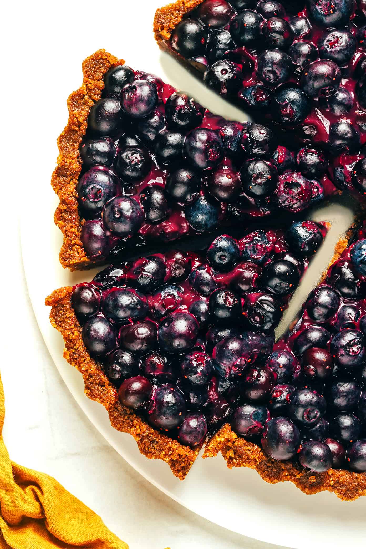 No-Bake Blueberry Tart - Gimme Some Oven