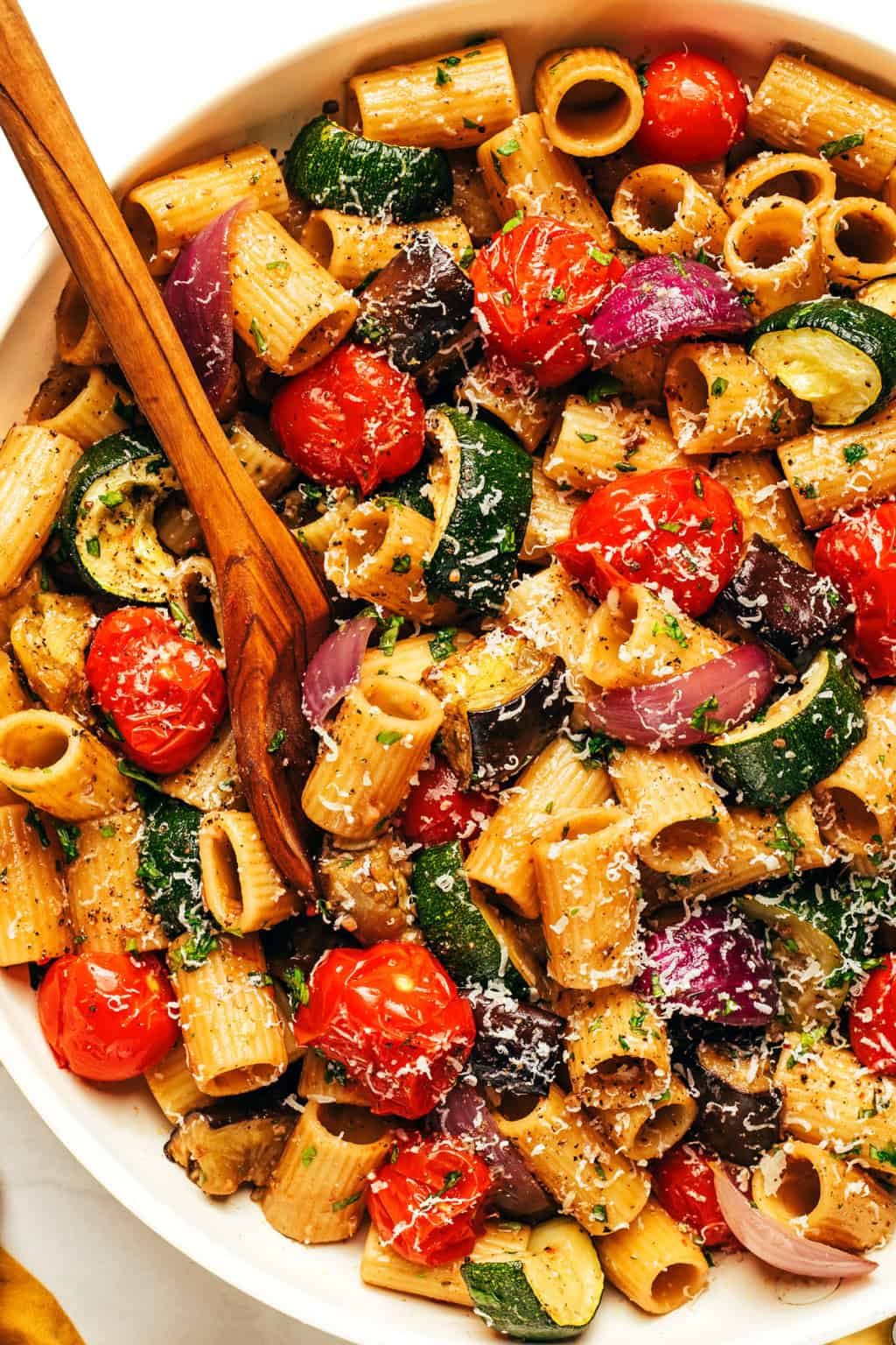 Roasted Vegetable Pasta - Gimme Some Oven