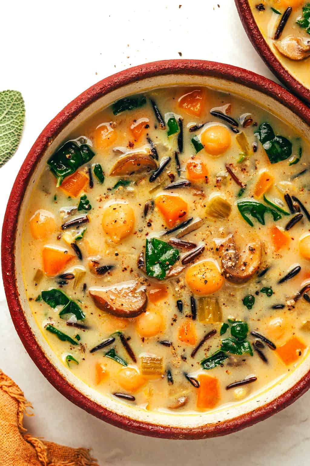 Pumpkin Wild Rice Soup Recipe | Gimme Some Oven