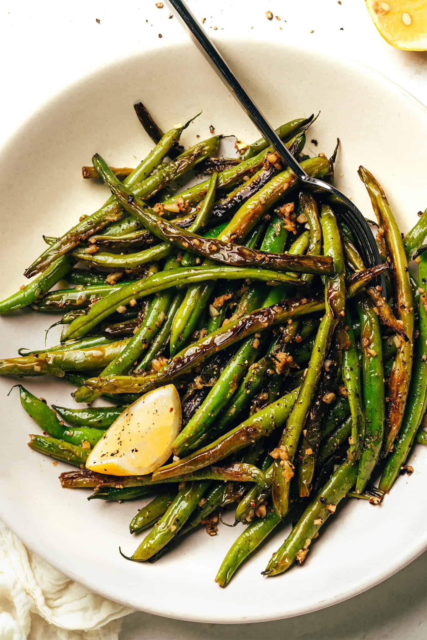 Garlic Green Beans - Gimme Some Oven