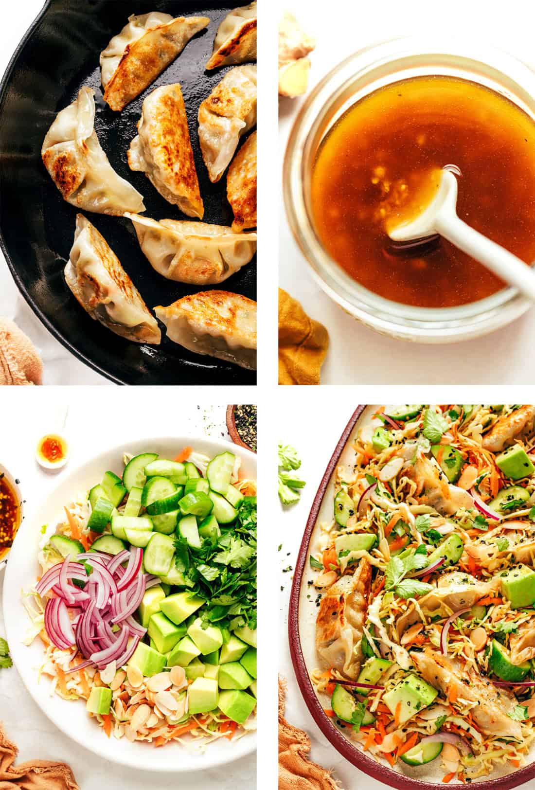 Potsticker Salad - Gimme Some Oven